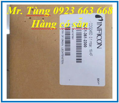 CẢM BIẾN ÁP SUẤT CHÂN KHÔNG INFICON CDG045D | Công ty TNHH Kỹ Thuật TKT